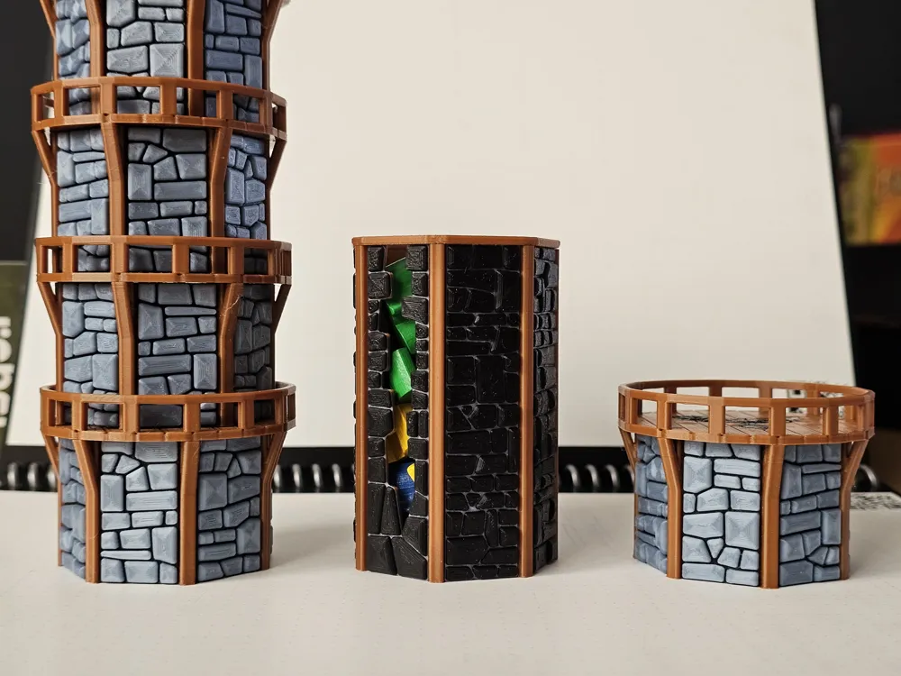 Wandering Towers board game - Free 3D Print Model - MakerWorld