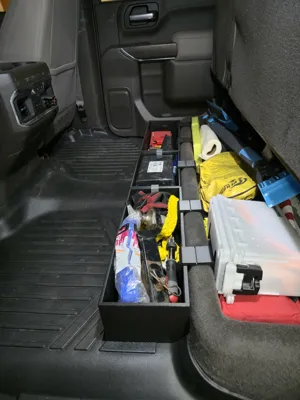 2021-2025 GMC Sierra 1500 Back Row Storage Boxes - Free 3D Print Model ...