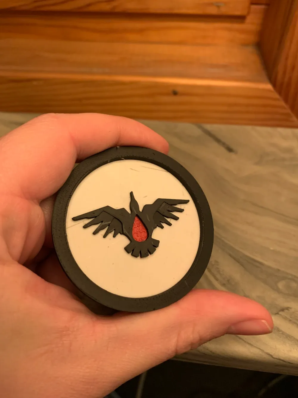 Blood Angels, Blood Ravens Badge by Meatloaf - MakerWorld