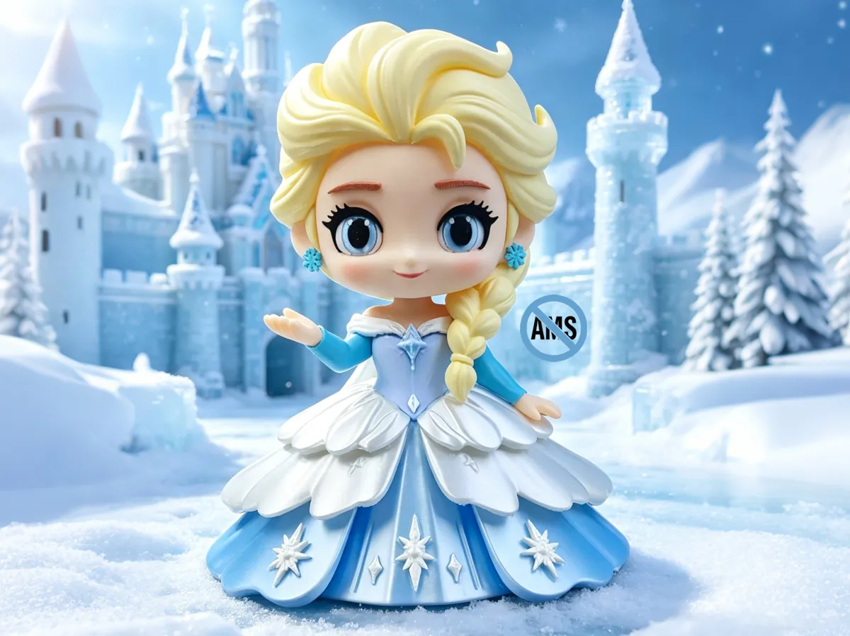 Elsa Princess Elsa Frozen Frozen Snow Queen let it go Q version Multi ...
