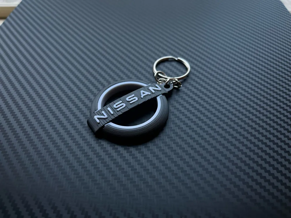 Nissan Keychain Remixed by Patrilipeo - MakerWorld