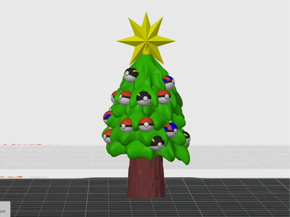 Poke ball Christmas Tree by LTD - MakerWorld