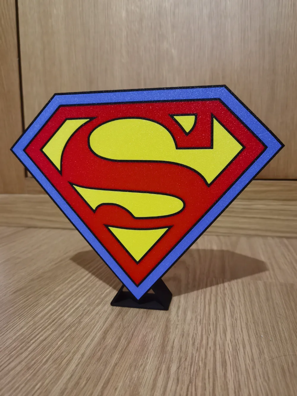 Super-Man Logo LED Lamp by ARTICAT - MakerWorld