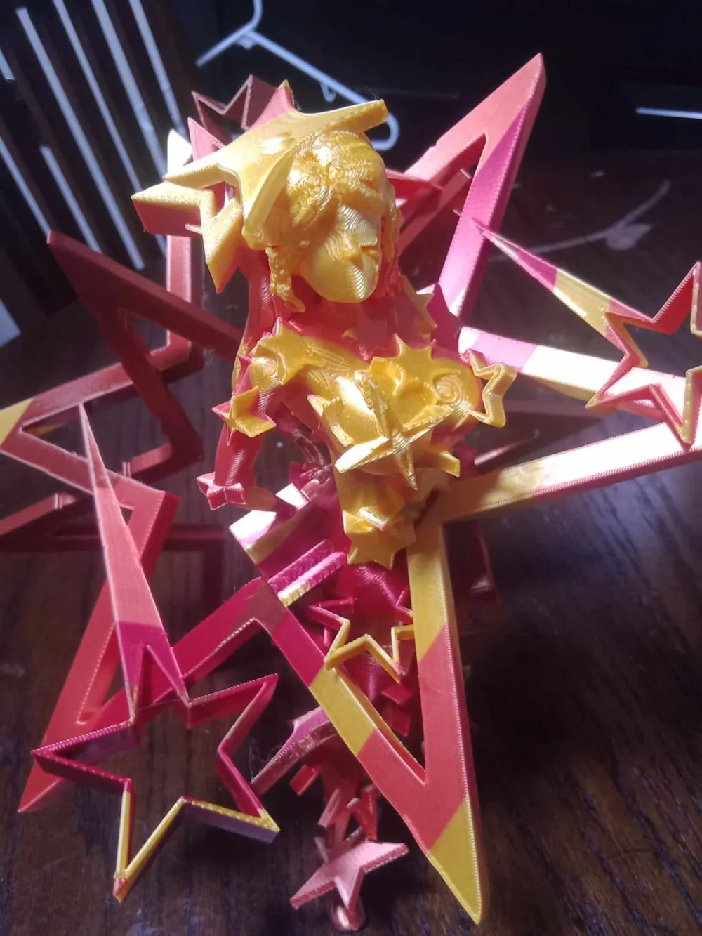 3D Printed Star-Themed Figurine – Home Decor by user_3196194091 ...