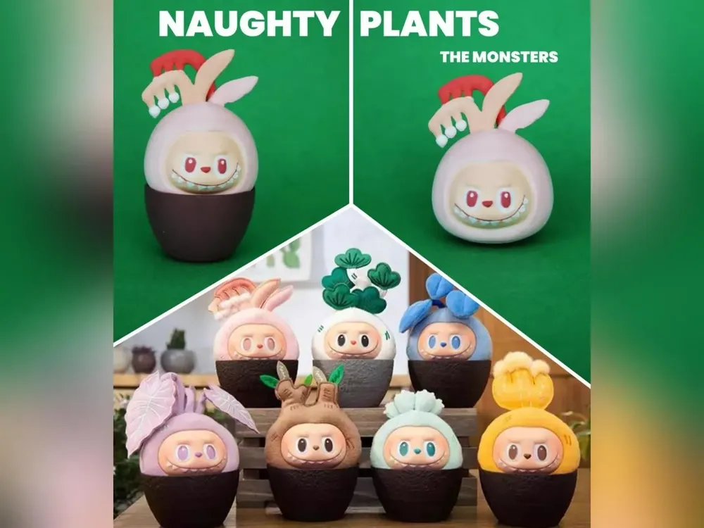 POPMART Labubu Potted Plant Series – Windflower (Parts) by Nut - MakerWorld