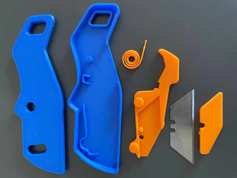 Safety Box Opener (Utility Knife) by DatumCAD MakerWorld: Download Free ...