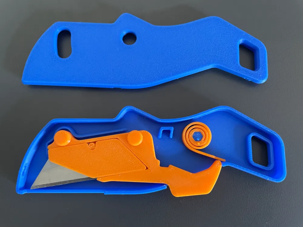 Safety Box Opener (Utility Knife) by DatumCAD - MakerWorld