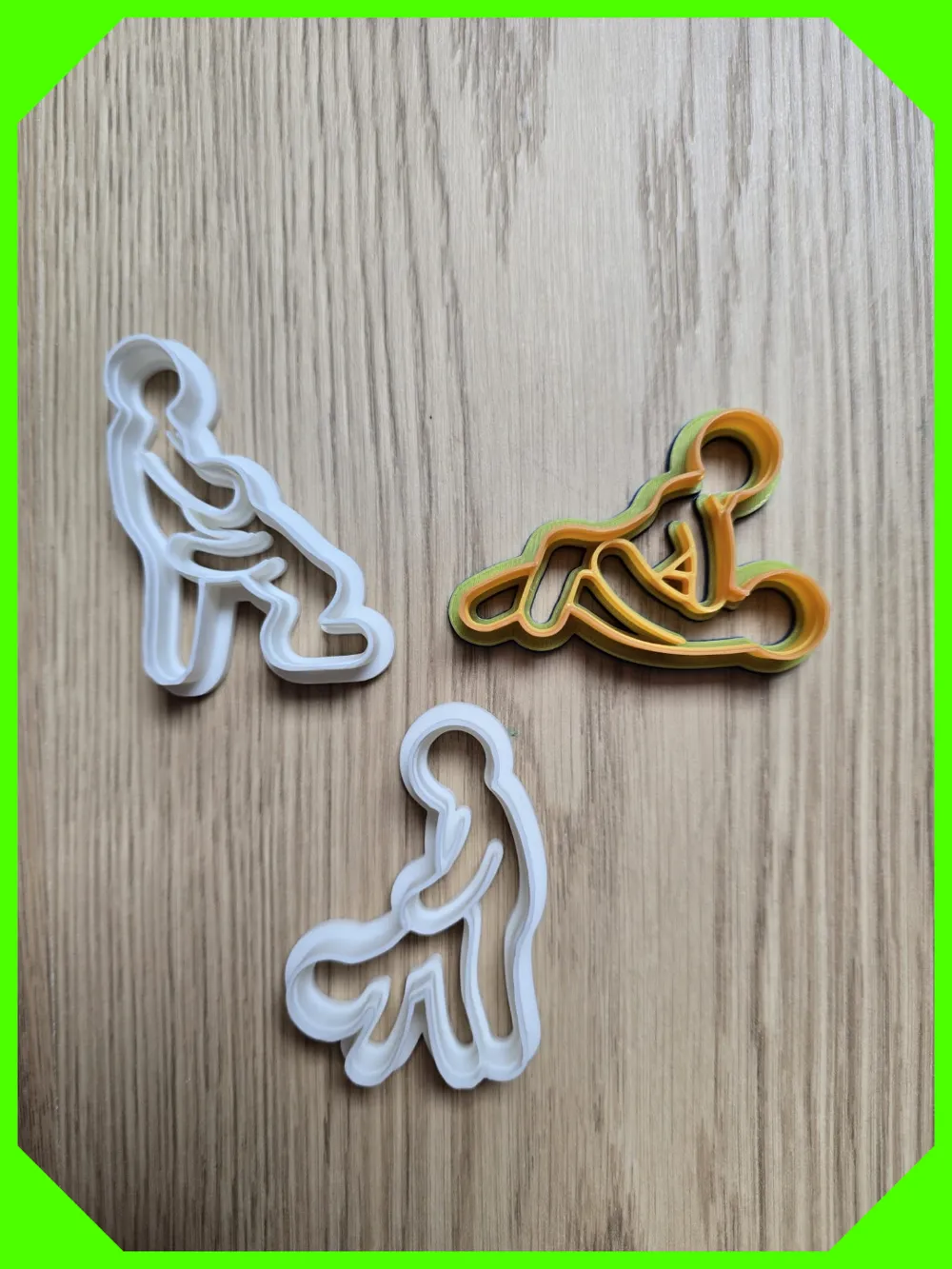 Cortador de Galletas y Sello Divertido Kama Sutra 3, Regalo Broma ...