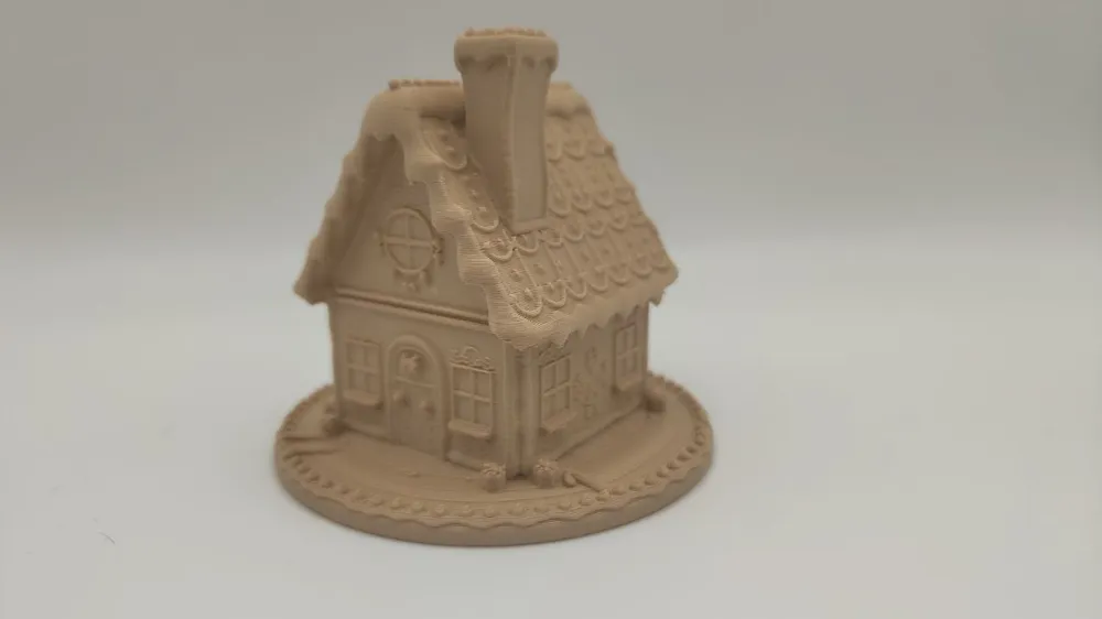 Gingerbread House - Free 3D Print Model - MakerWorld