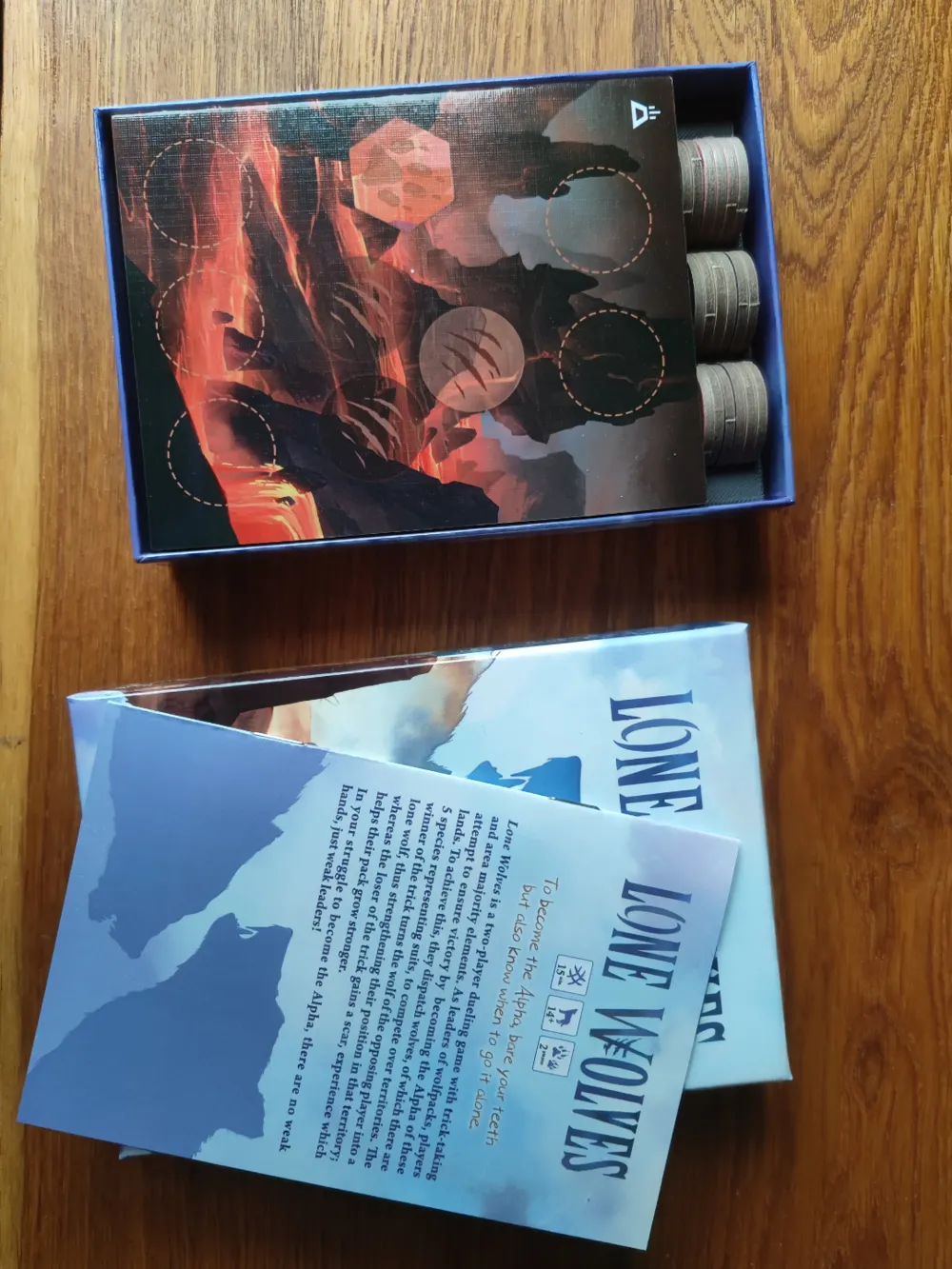 Lone Wolves Boardgame Insert by floorfi - MakerWorld