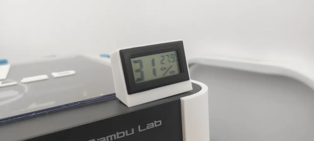 Thermometer and Humidity meter for Bambu Lab P1P by Tomasino - MakerWorld