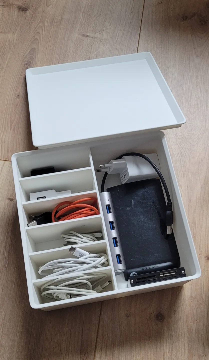 stackable modular storage box by Jonesman - MakerWorld