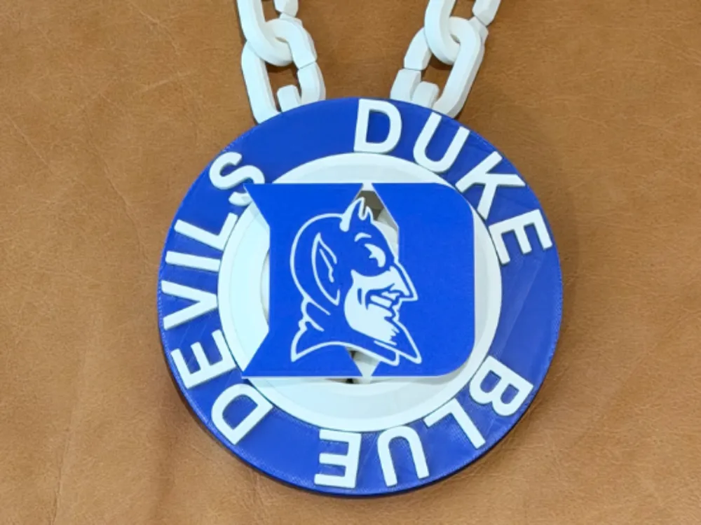 Duke Blue Devils Spinner Chain - Free 3D Print Model - MakerWorld
