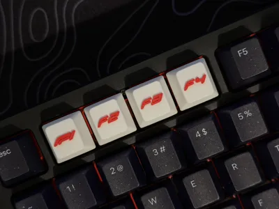 Formula Keycaps F1/F2/F3/F4 - Mechanical Keyboard - Free 3D Print Model ...