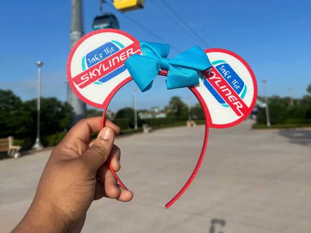 "Take the Skyliner" Disney Theme Park Ears - Free 3D Print Model ...