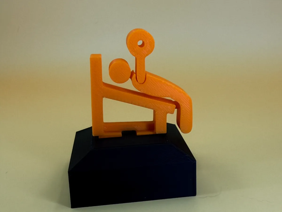 Bench GYM Trophy - Free 3D Print Model - MakerWorld