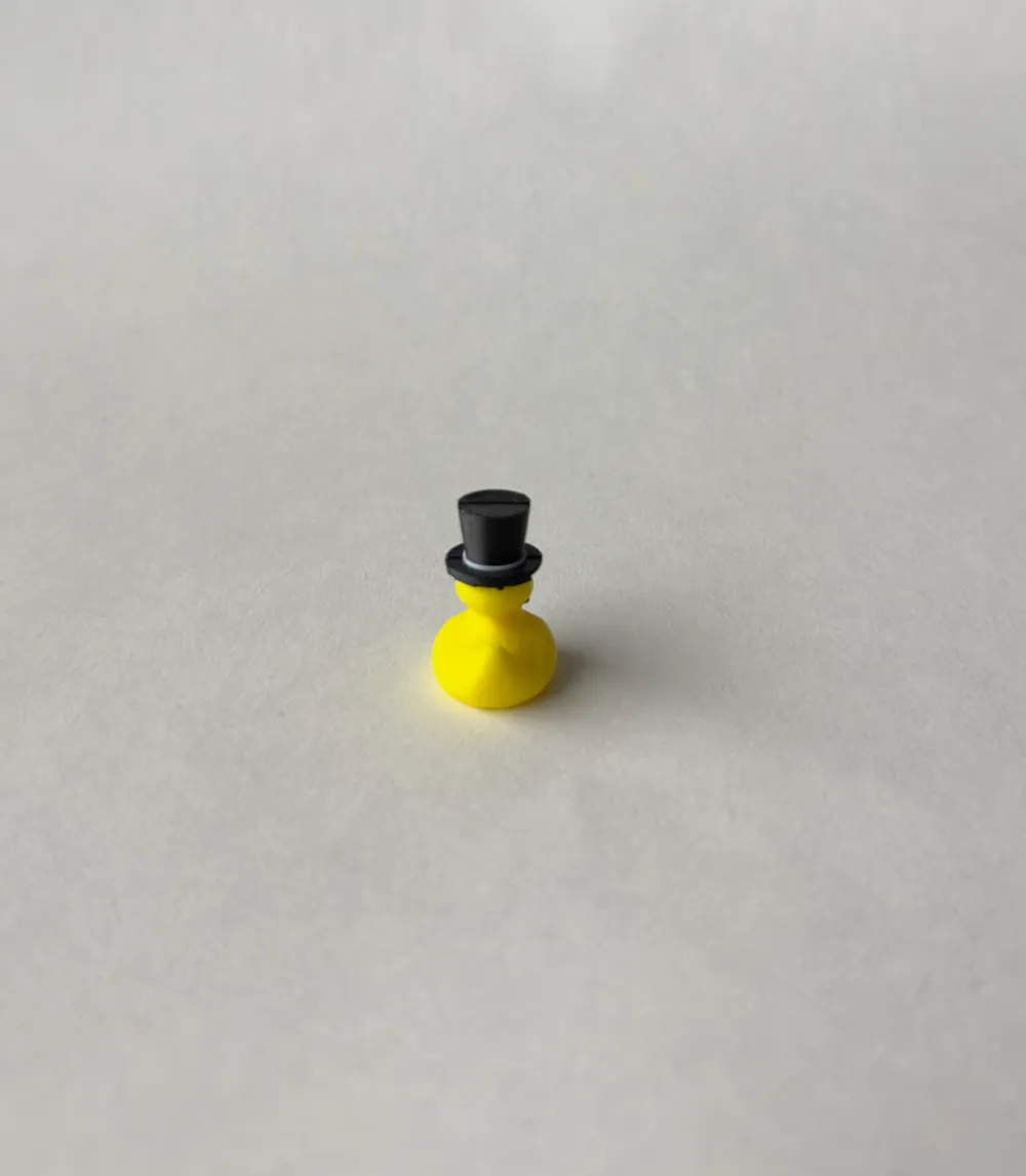 Mini Animals (Fancy Top Hat Duck) by ThePrintingLabs MakerWorld ...