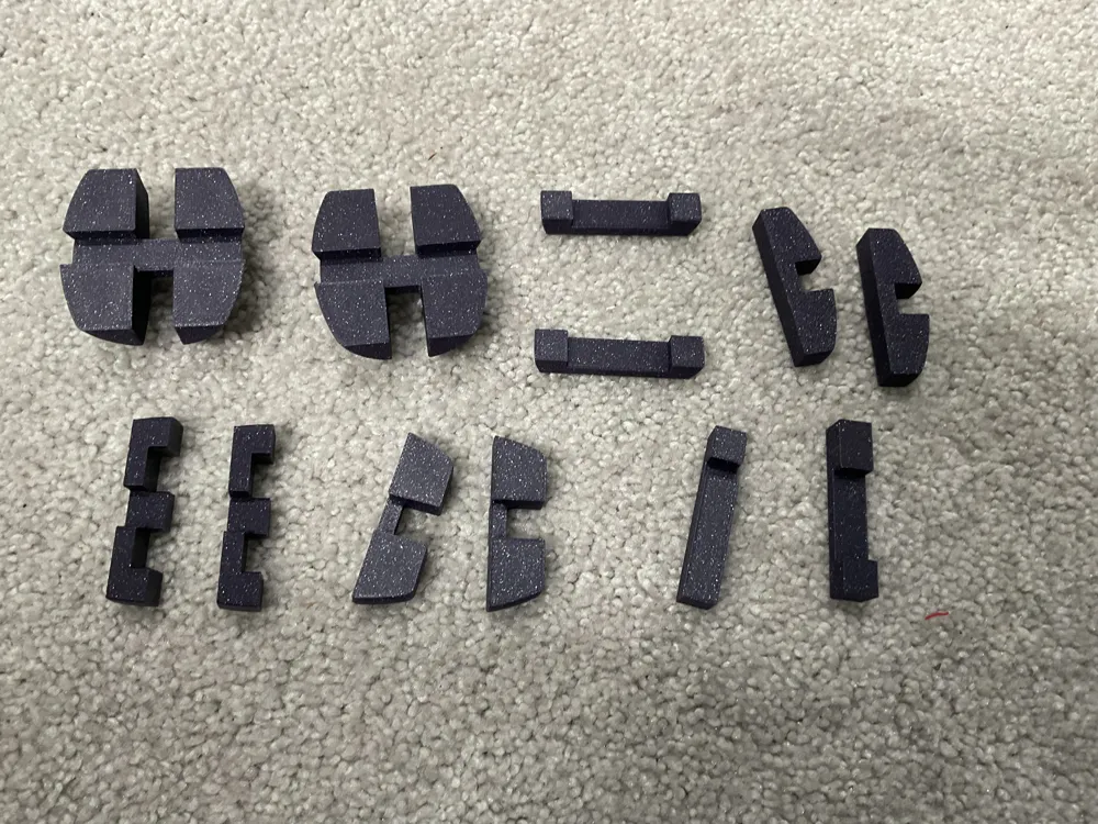The Classic 12 Piece Barrel Puzzle Brain Teaser - Free 3D Print Model ...