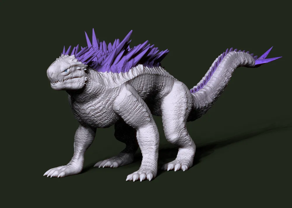 Godzilla x Kong: Shimo fan art by MiX&BitS - MakerWorld