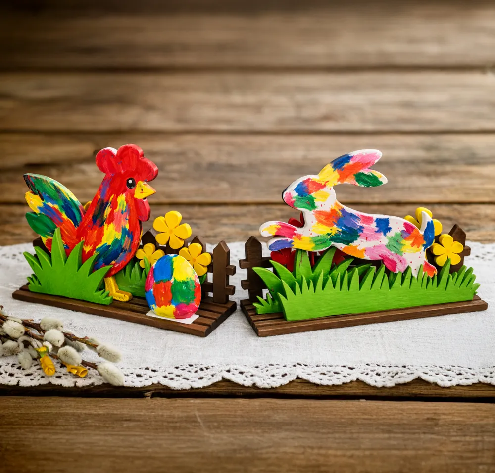 Easter Modular DIY Decoration - Free 3D Print Model - MakerWorld