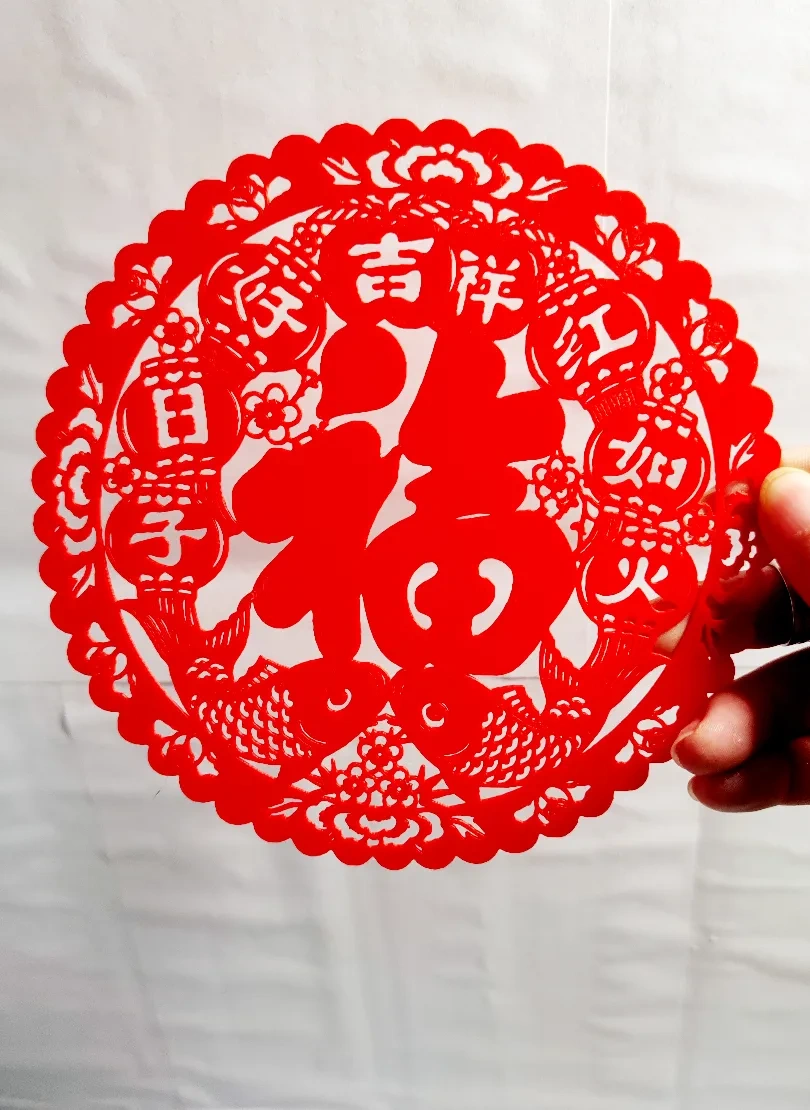 Fortune character, New Year Fortune character, window decoration by ...