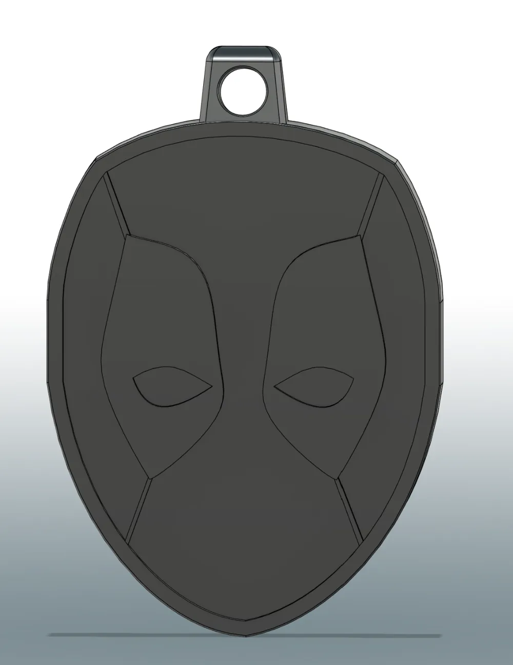 Deadpool Keychain by canvas-assent.0w - MakerWorld