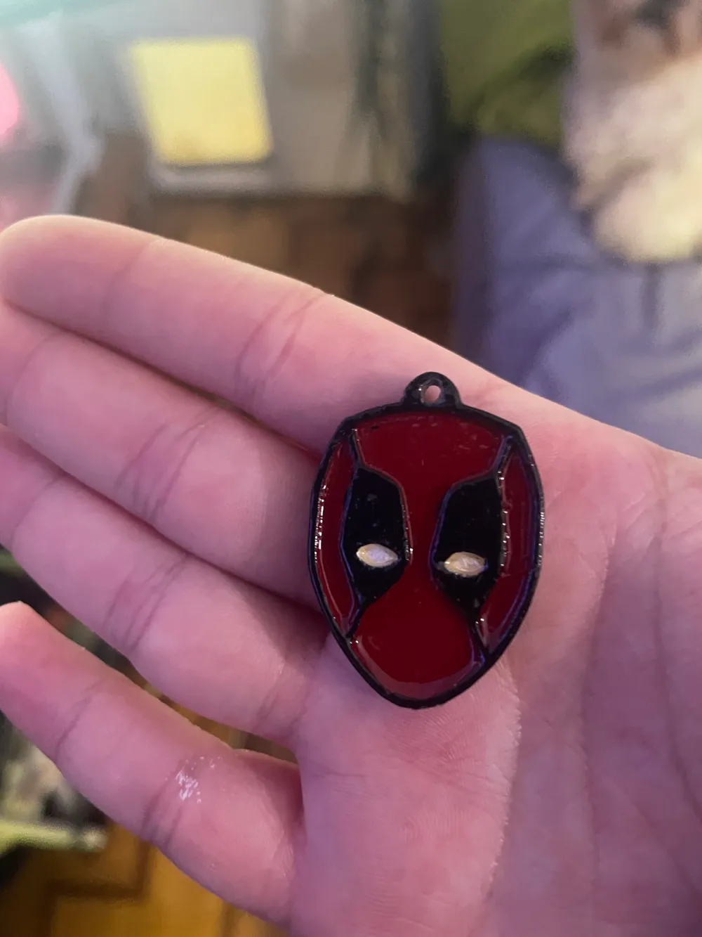 Deadpool Keychain by canvas-assent.0w - MakerWorld
