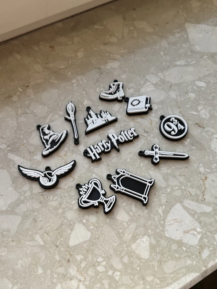 Harry Potter Keychains Collection - MakerWorld 3D Model | 3Drop