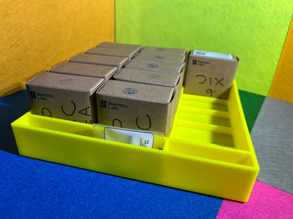 Bambu TPU Hot End Inventory Tray - Free 3D Print Model - MakerWorld