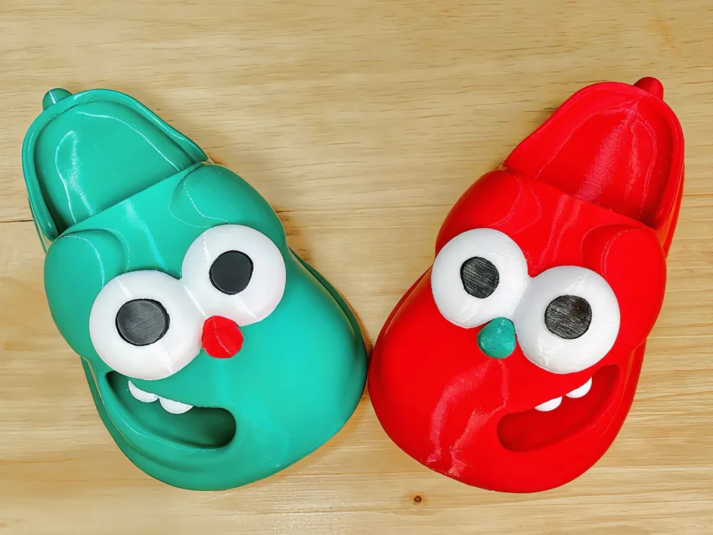 Tongue Sandals by 3DXAV MakerWorld: Download Free 3D Models
