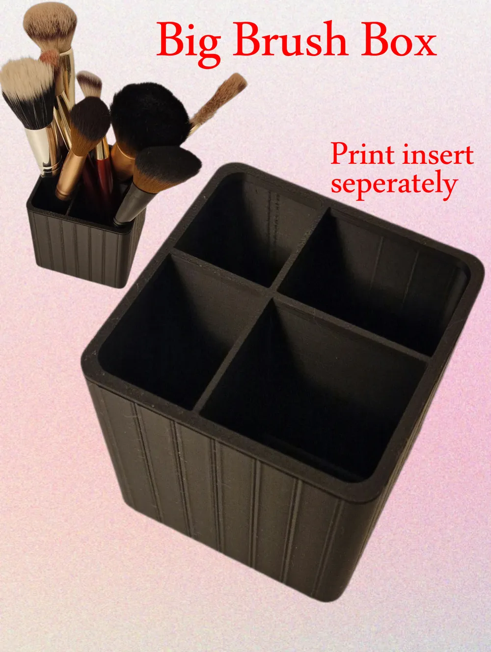 Beauty organizer - modular make up station - Free 3D Print Model ...