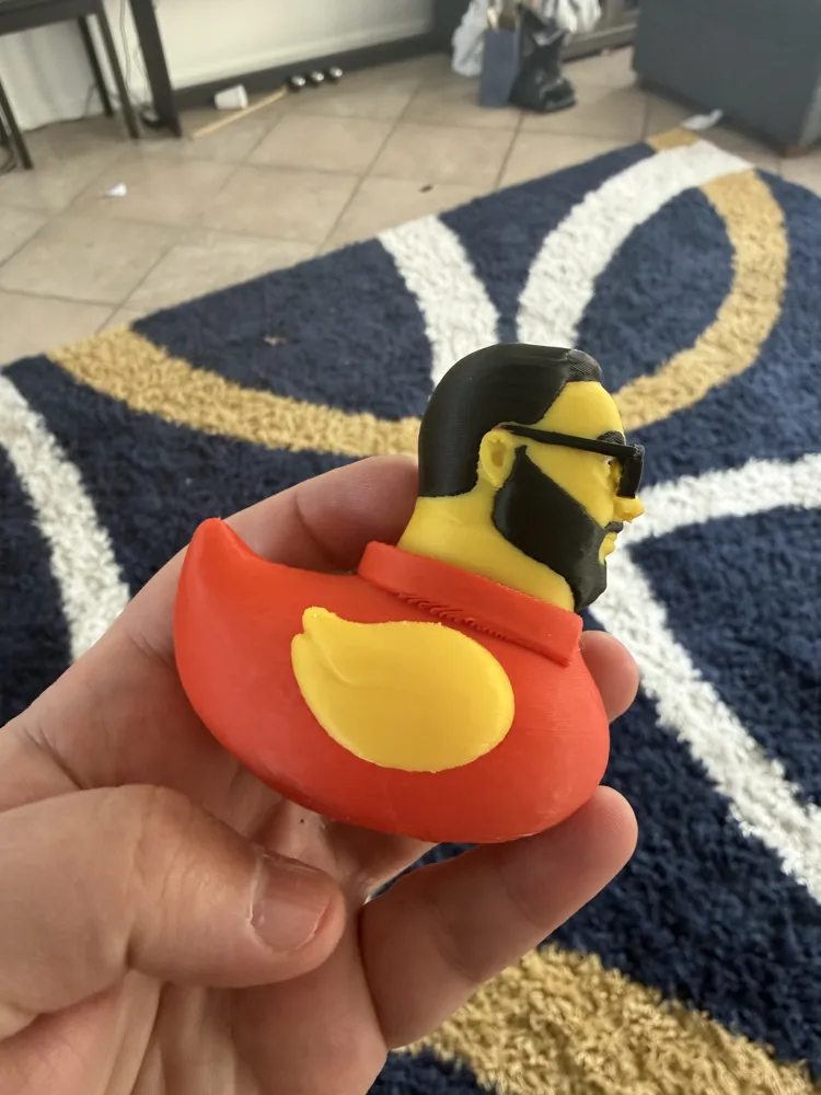 David Duck (Rubber Duck with Human) - Free 3D Print Model - MakerWorld