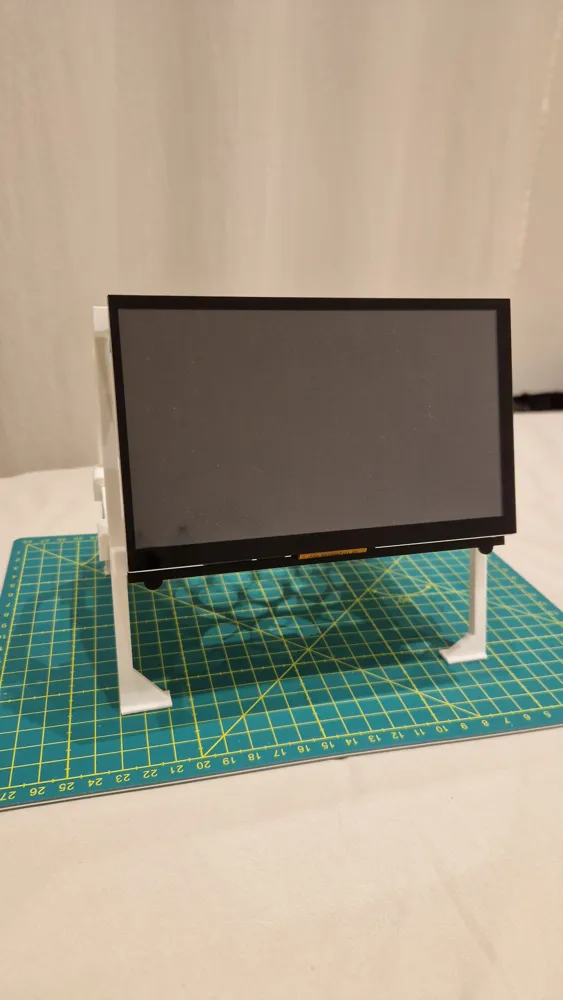 Soporte de pantalla de 7 pulgadas Raspberry Pi por 3D_mechaengineer ...