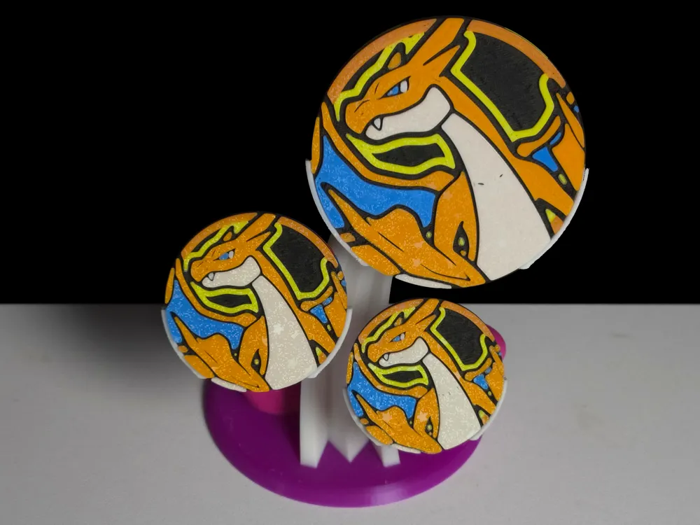 Mega Charizard Y Coin (Pokemon TCG Pocket) - Free 3D Print Model ...