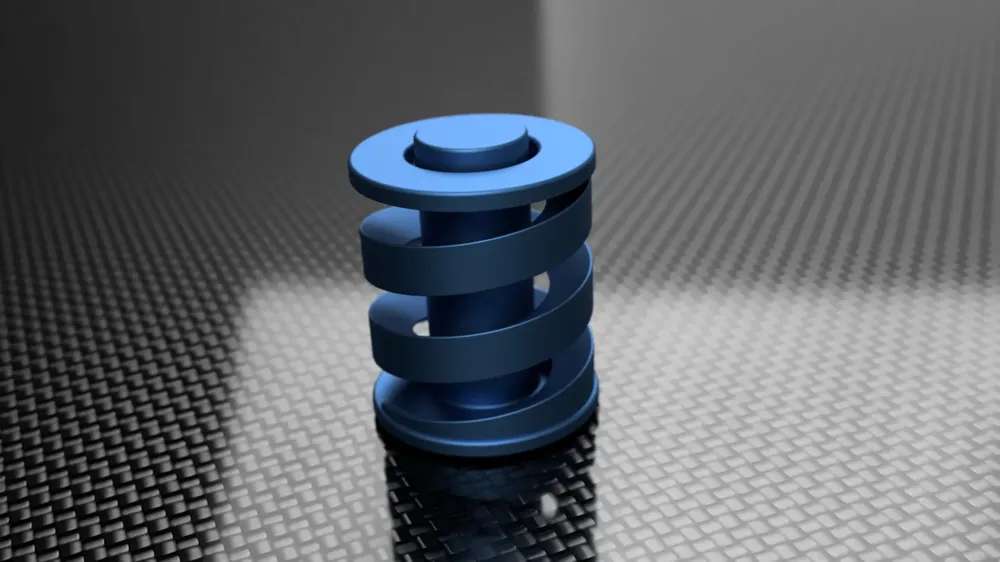 simple PLA spring (stress toy) by leonllrmc - MakerWorld