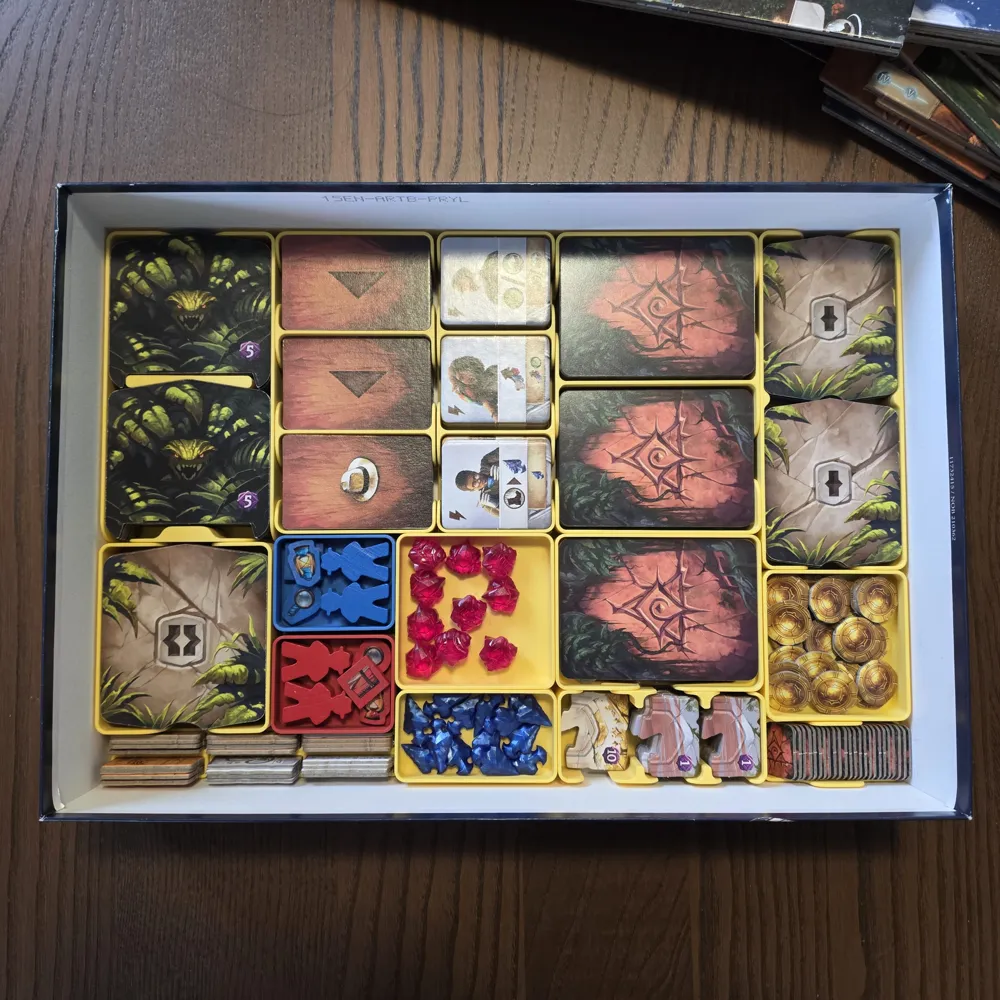 Lost Ruins of Arnak - Board Game Insert - Free 3D Print Model - MakerWorld