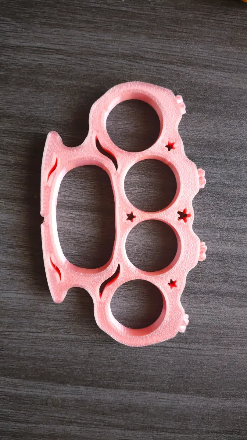 Macho Weapon Series: Peach Blossom Knuckle Duster V2 – guaranteed to ...