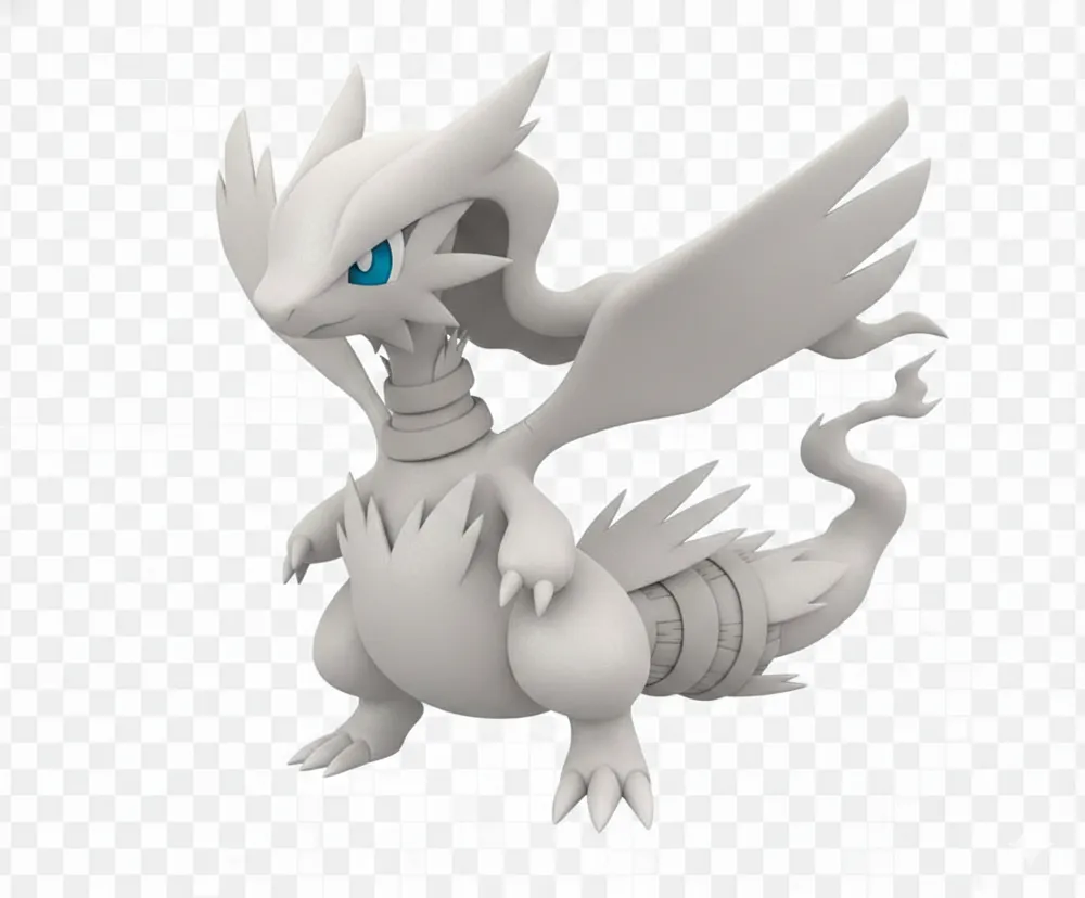 Pokemon Reshiram Chibi - Free 3D Print Model - MakerWorld