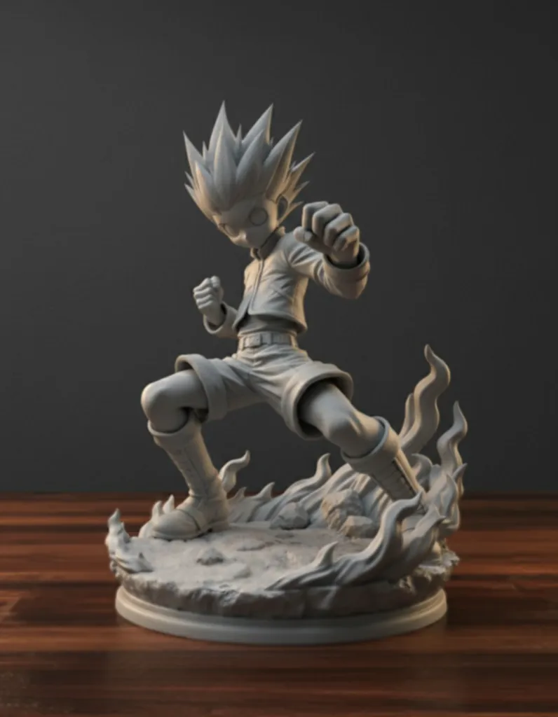 Gon Freecs Hunter x Hunter - Free 3D Print Model - MakerWorld