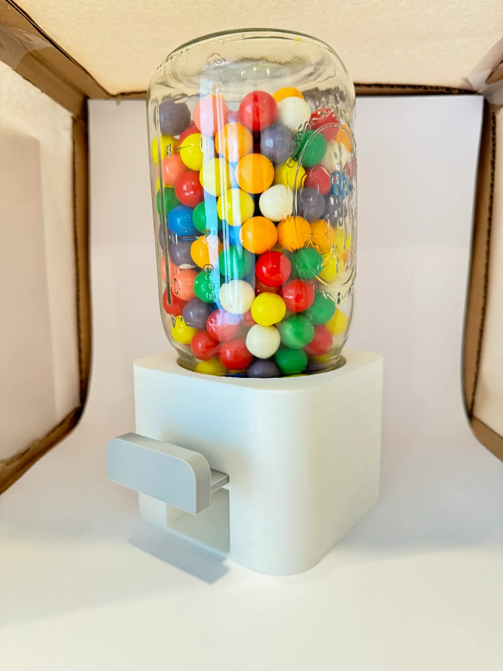 Working Jar Gumball Machine With 3D Printed Spring by Fin3dPrinting MakerWorld: Download Free 3D ...