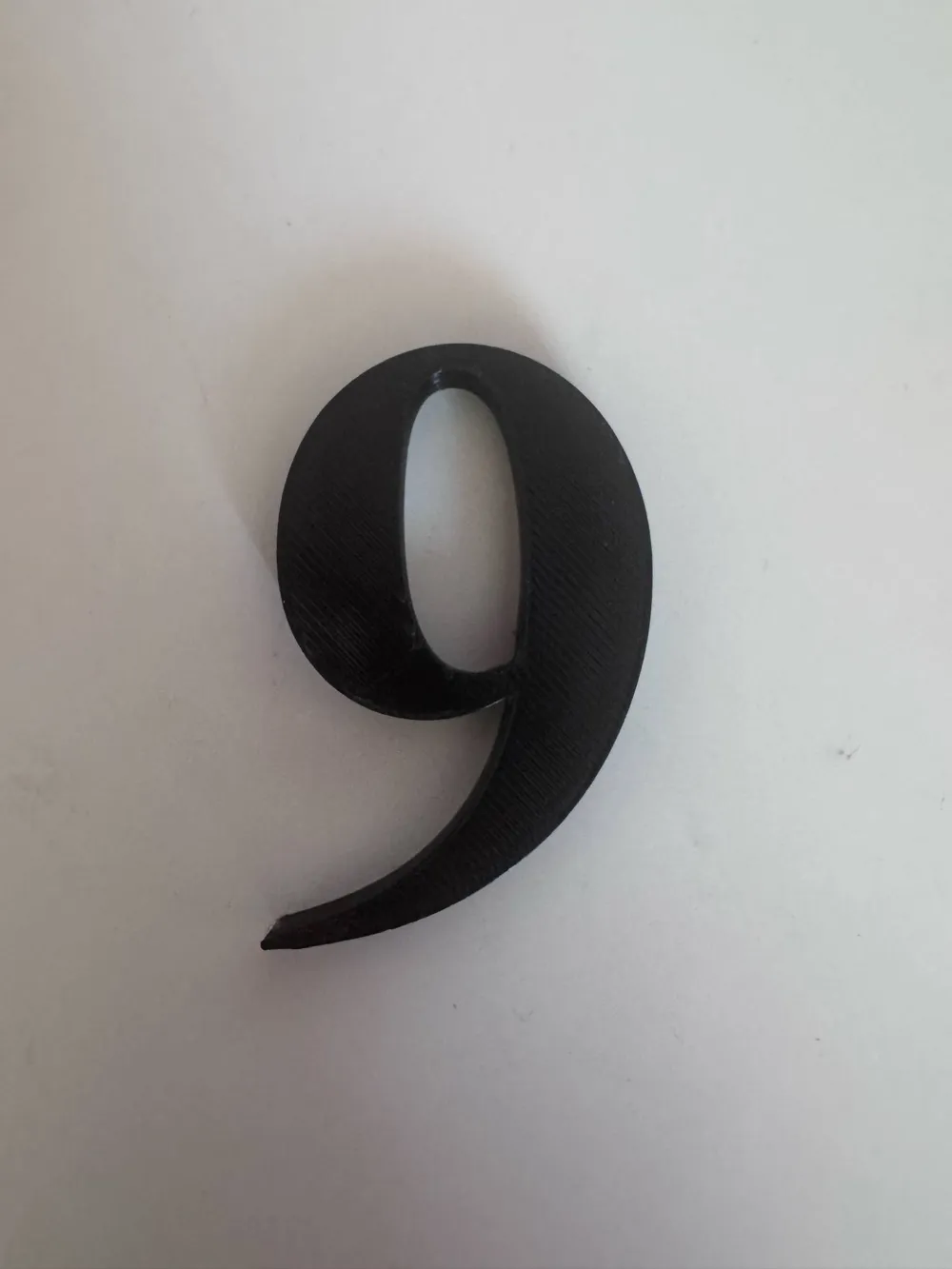 Number 9 for wall - Free 3D Print Model - MakerWorld