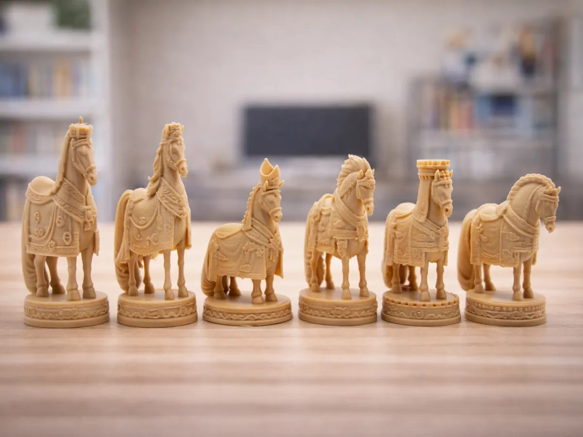 Chinese Imperial Horse Chess Set - Free 3D Print Model - MakerWorld