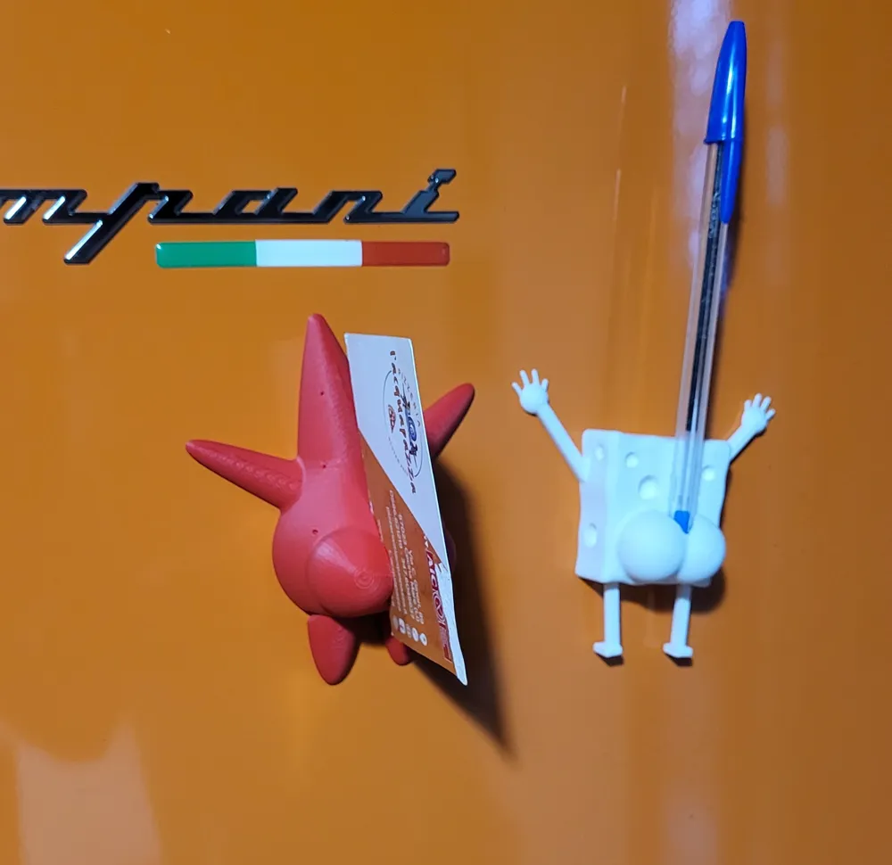 Patrick Star Fridge Magnet by EmployeesMWH - MakerWorld