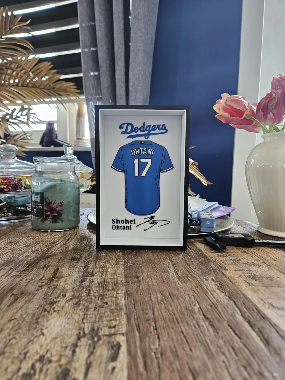 MLB - LA Dodgers Shohei Ohtani Jersey Display - Free 3D Print Model ...