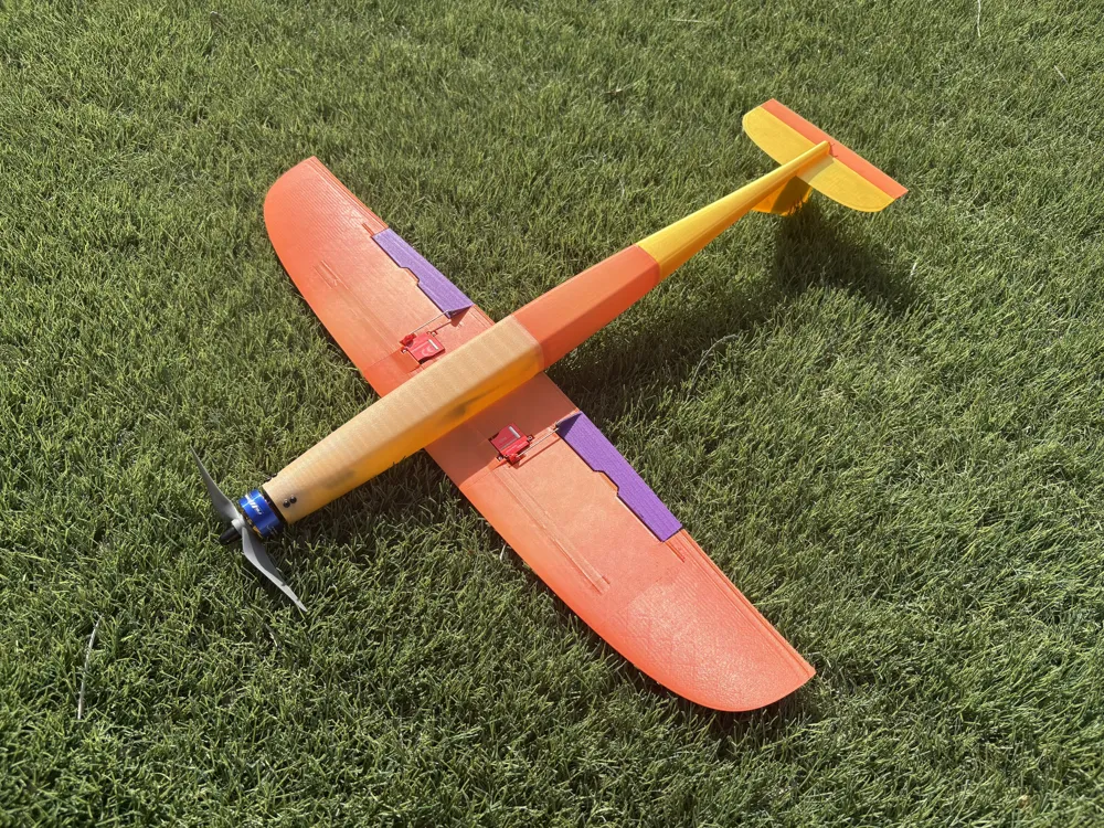 Meteor-The FASTEST RC plane on Makerworld - Free 3D Print Model ...