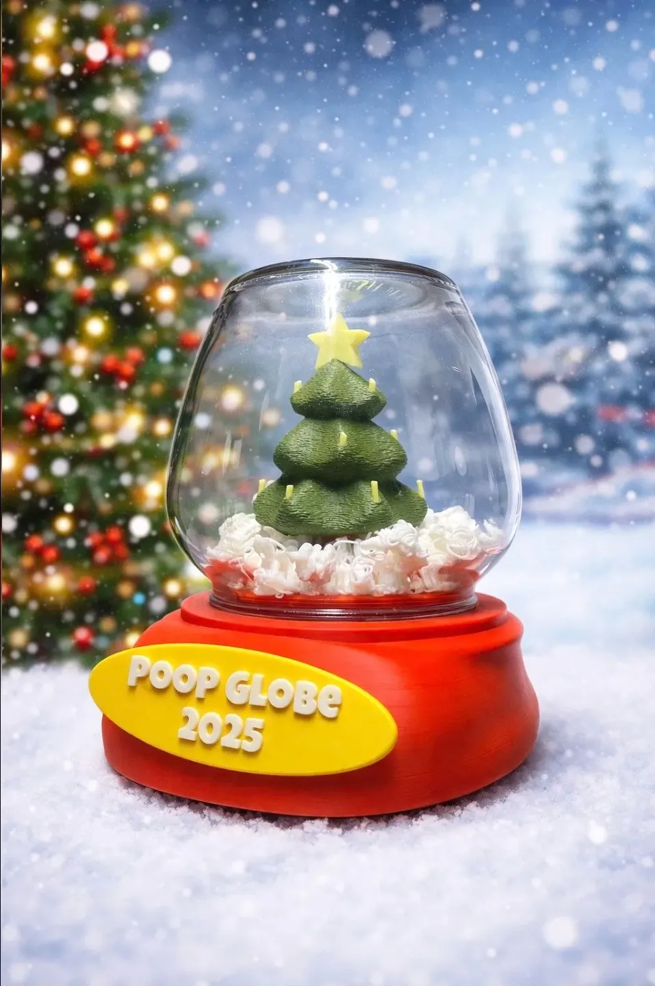 PoopGlobe - Snow Globe for filament waste / purge by Czetti MakerWorld ...