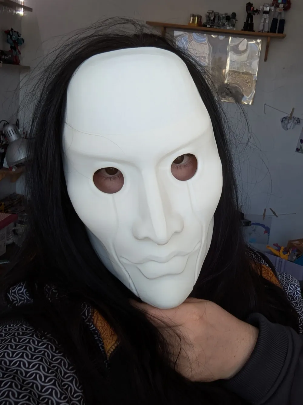 Bolaire Clay Mask - Free 3D Print Model - MakerWorld