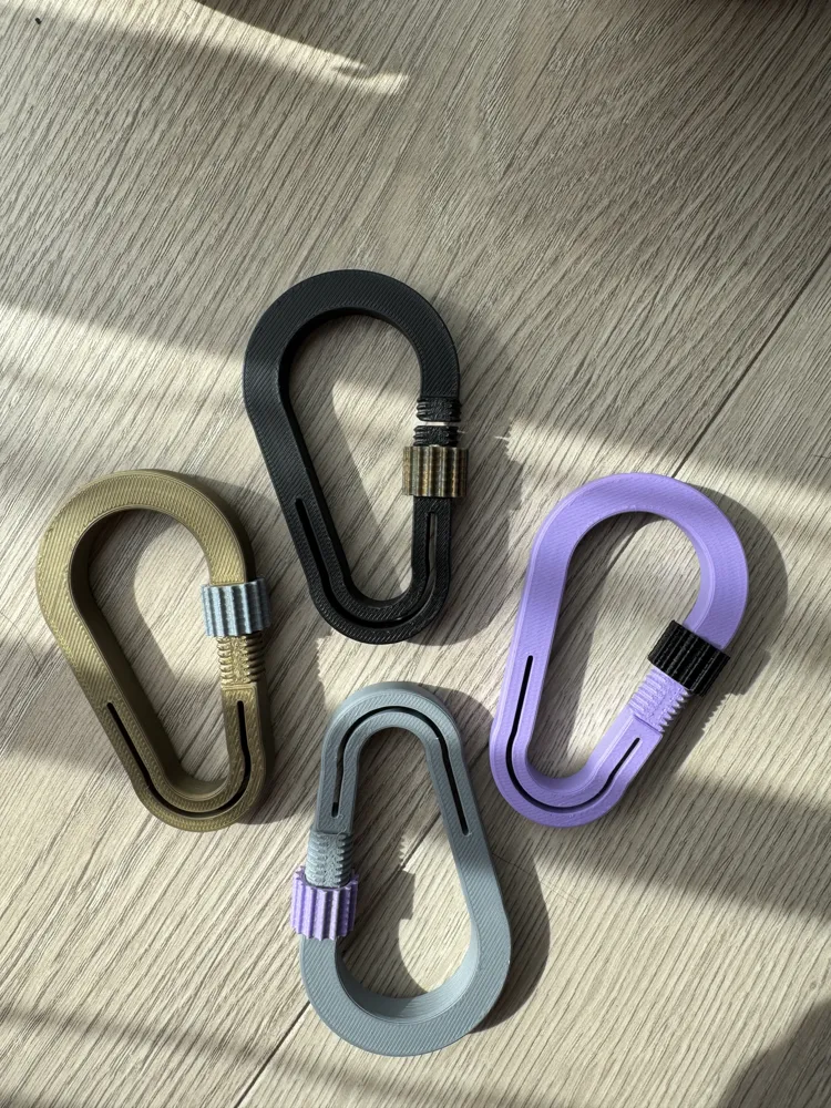 Actually Strong Carabiner - Free 3D Print Model - MakerWorld