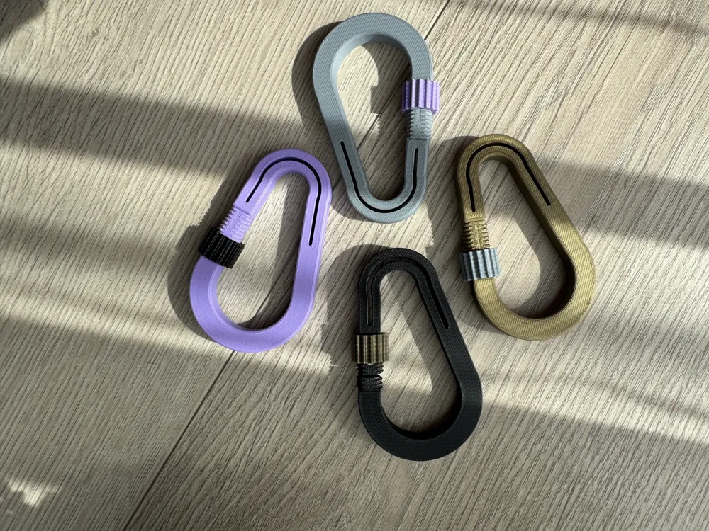 Actually Strong Carabiner - Free 3D Print Model - MakerWorld