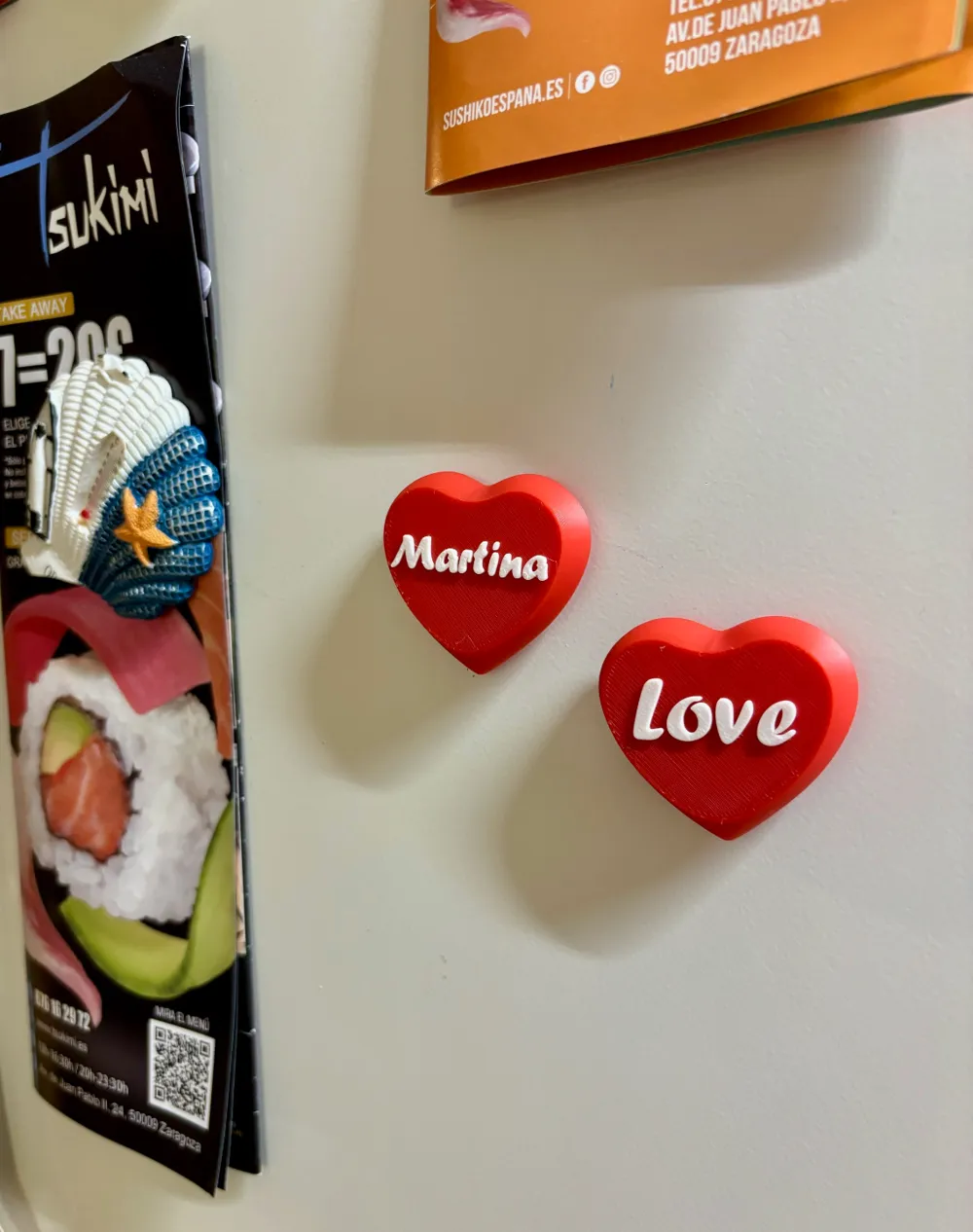Customizable Heart Fridge Magnet by Acheituno - MakerWorld